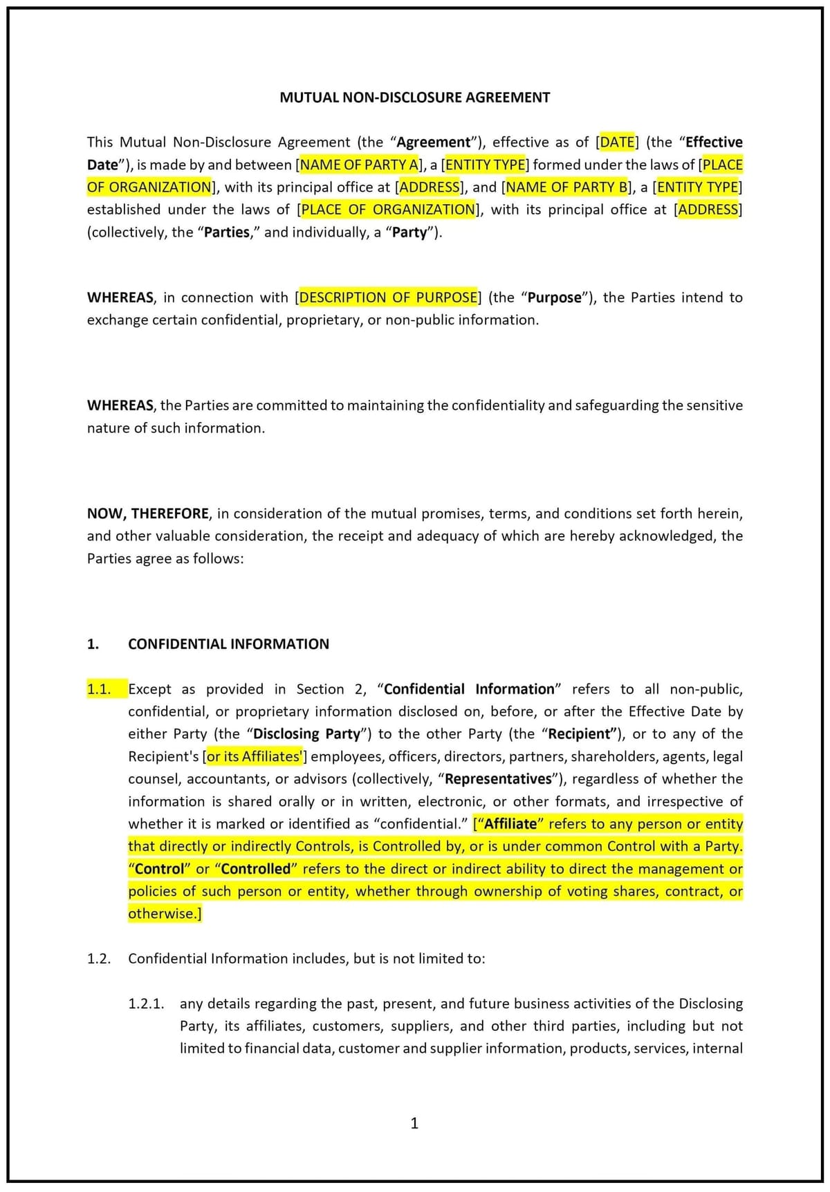 Non-Disclosure Agreement (Mutual) (Alaska): Free template